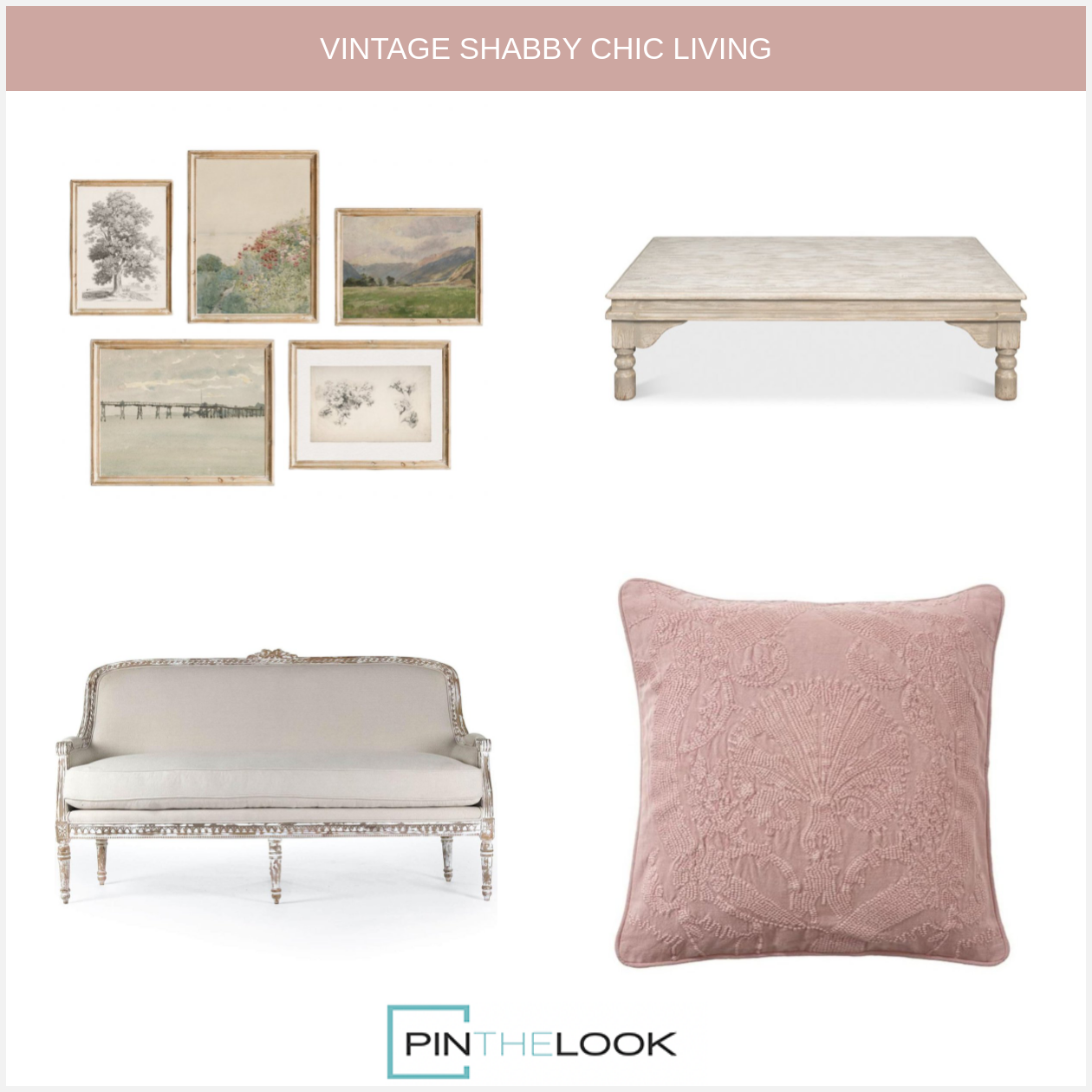 Good Vibes Shabby Chic Living